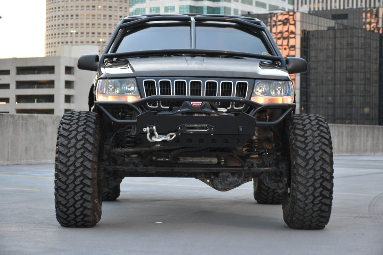 WJ Hidden winch bumper — D.TillFabworks
